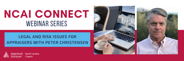 NCAI Connect: Legal and Risk Issues for Appraisers with Peter Christensen
